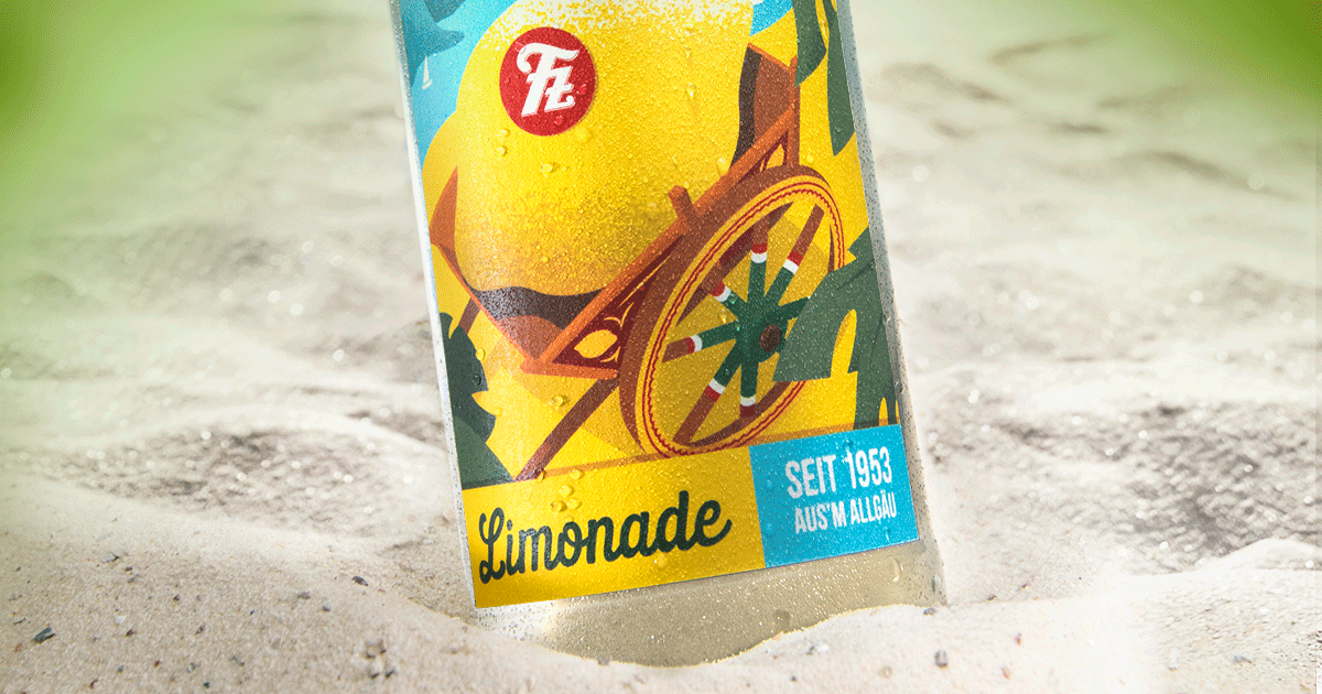 Verpackungsdesign für das Getränkesortiment von FZ | Higgins Design GmbH